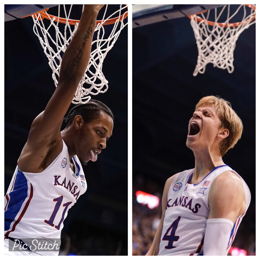 Tale of the Tait | KU freshmen Gradey Dick, MJ Rice deliver dazzling ...